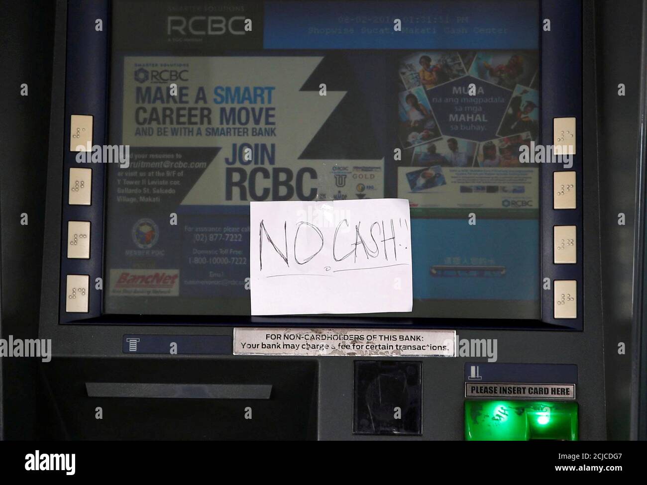 The philippines banking machine hi-res stock photography and images - Alamy