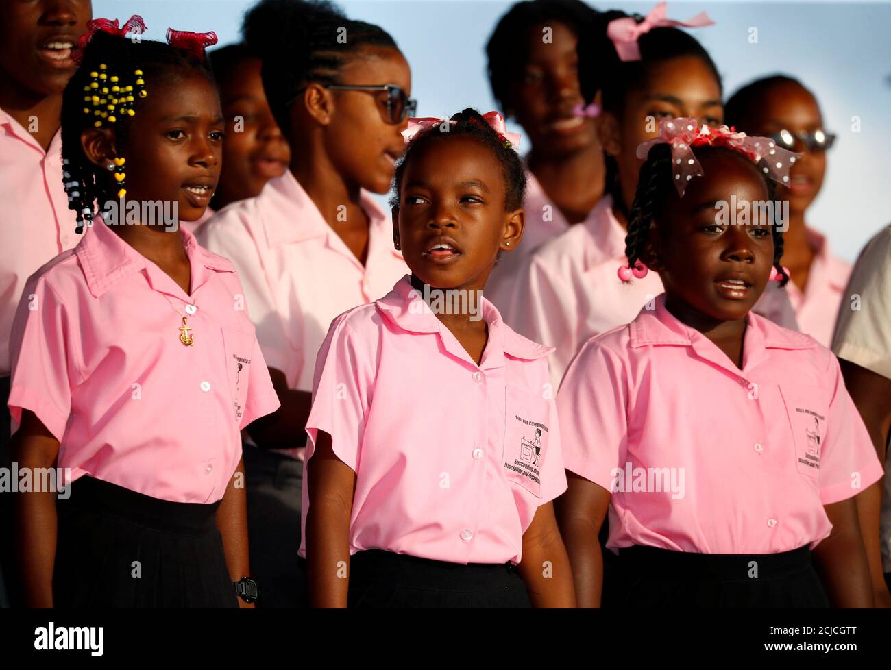 St lucia school children hi-res stock photography and images - Alamy