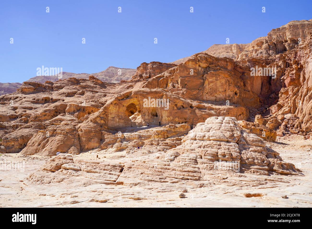 The Arch, Timna Valley, Arava, Israel. The Timna Natural and Historic ...
