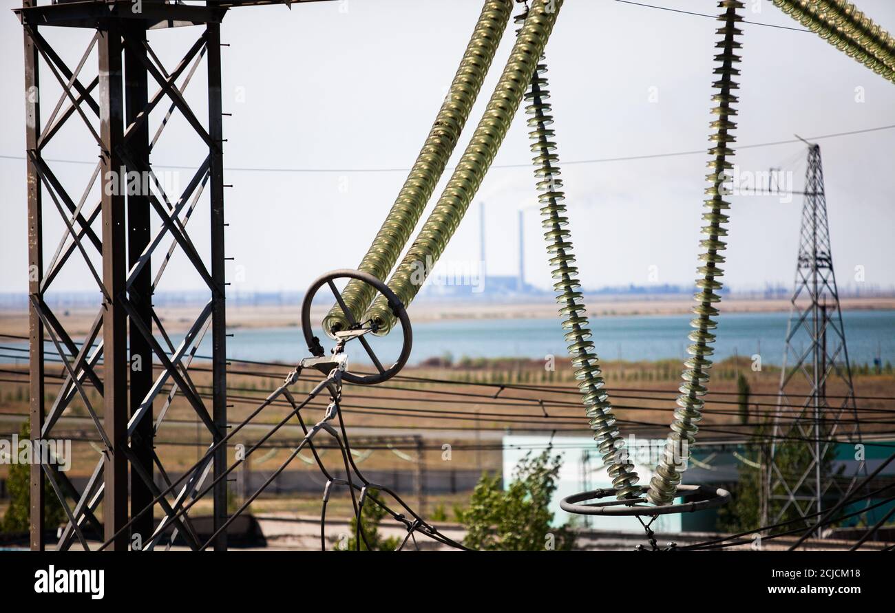 Glass insulator production hi-res stock photography and images - Alamy