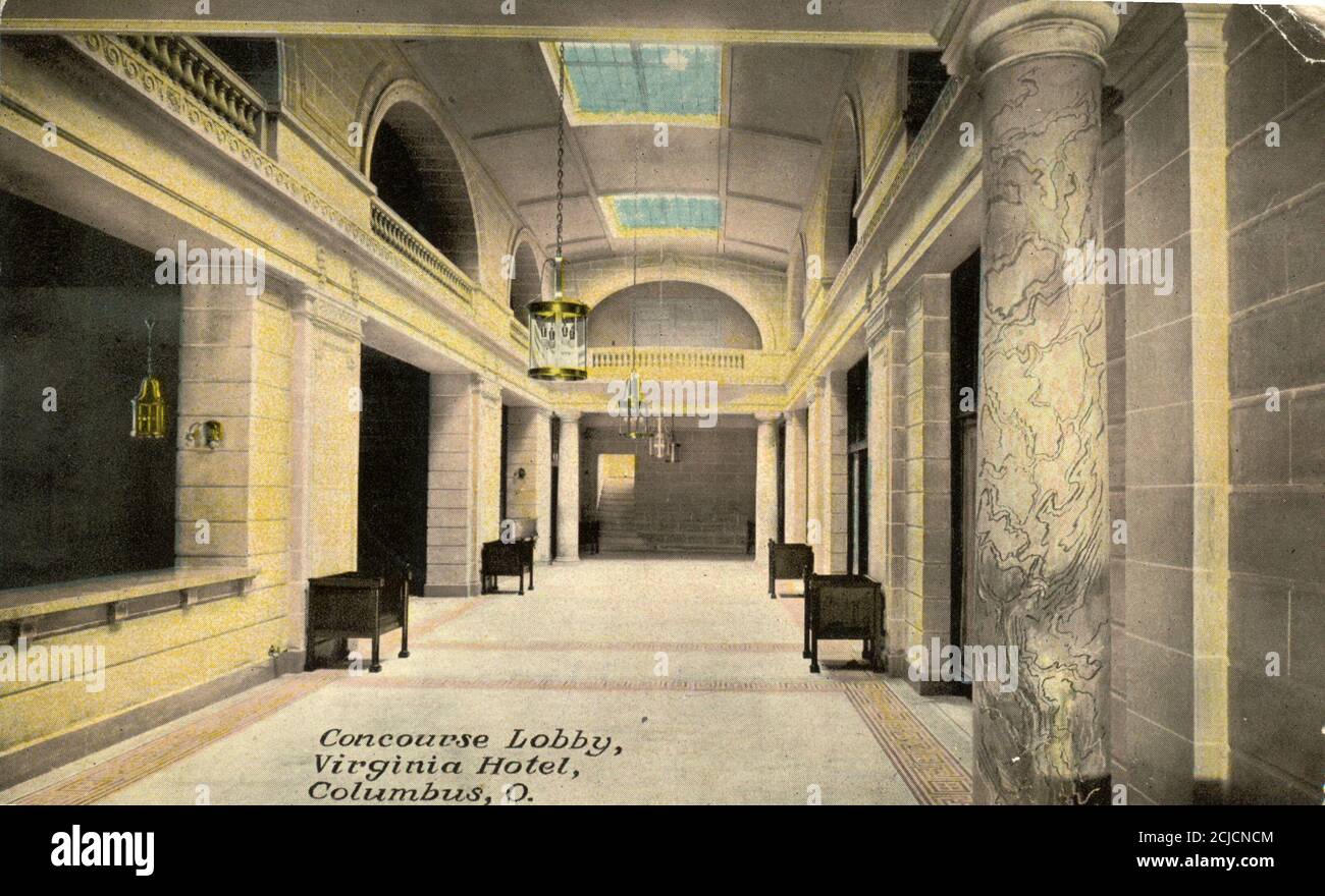 1940s hotel lobby hi-res stock photography and images - Alamy