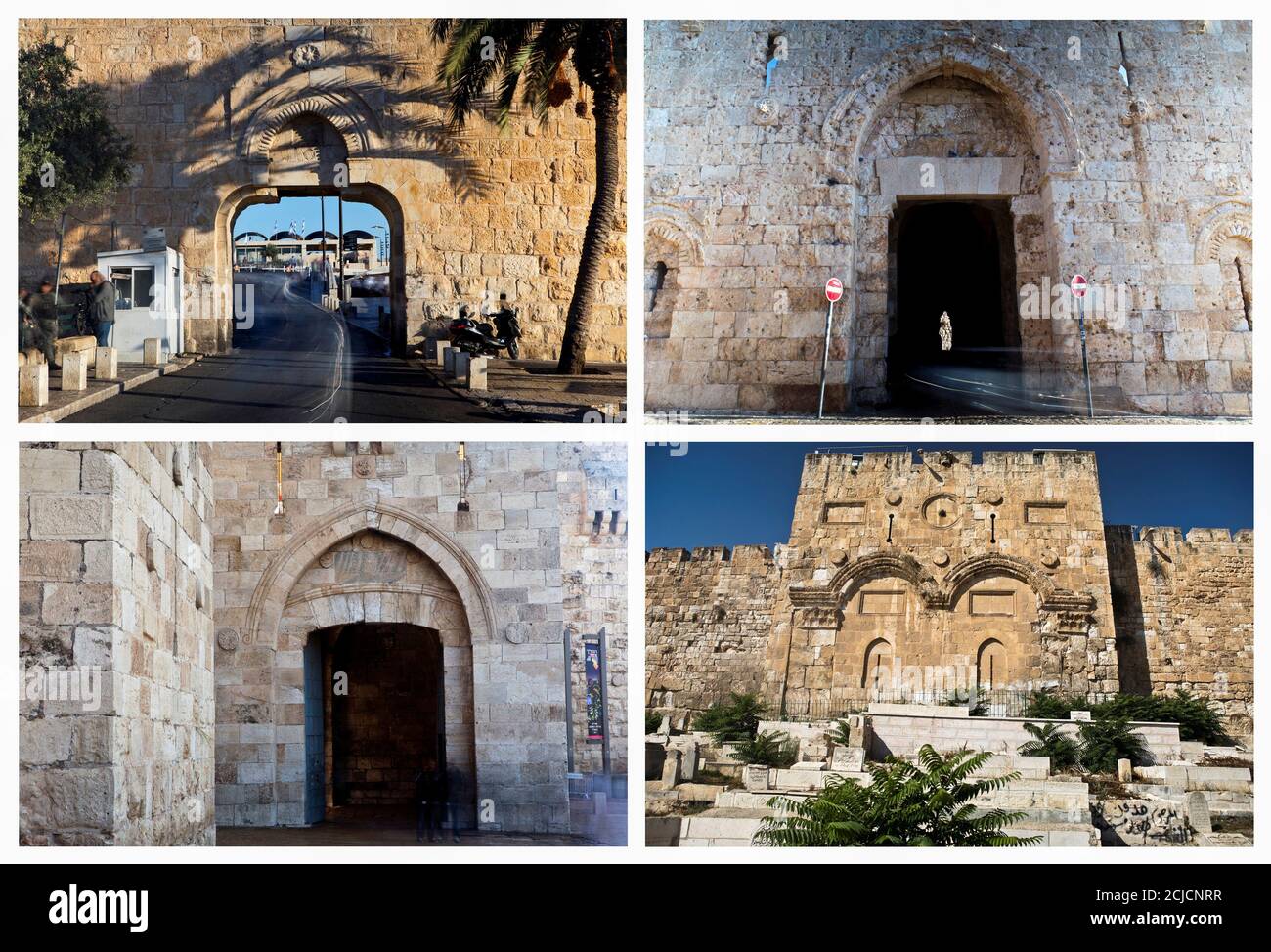 Dung gate jerusalem Cut Out Stock Images & Pictures - Alamy