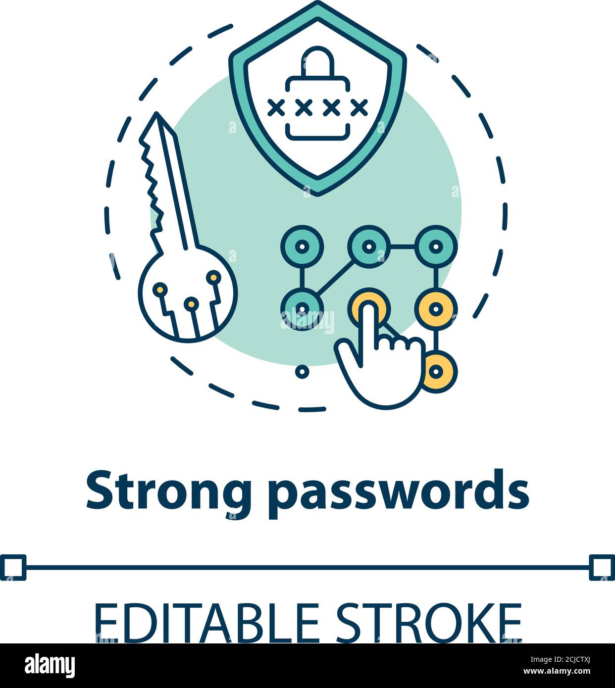 Concept passwords hi-res stock photography and images - Alamy