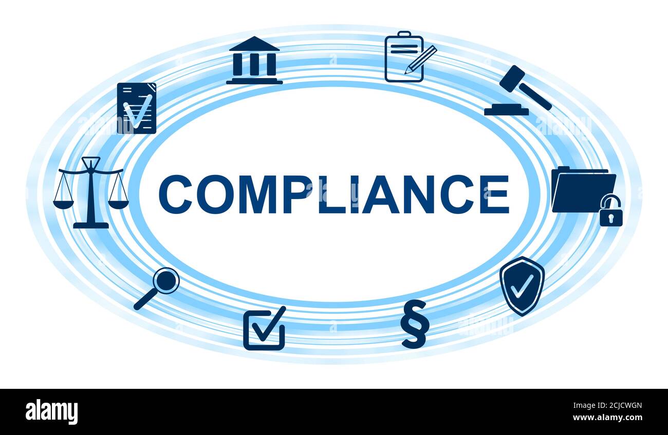 Illustration of a compliance concept Stock Photo - Alamy