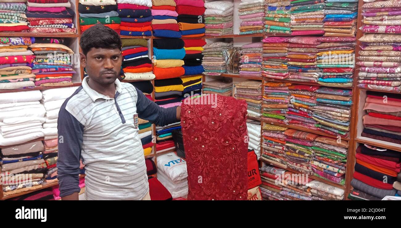 Indian shopkeeper casual clothing hi-res stock photography and images ...