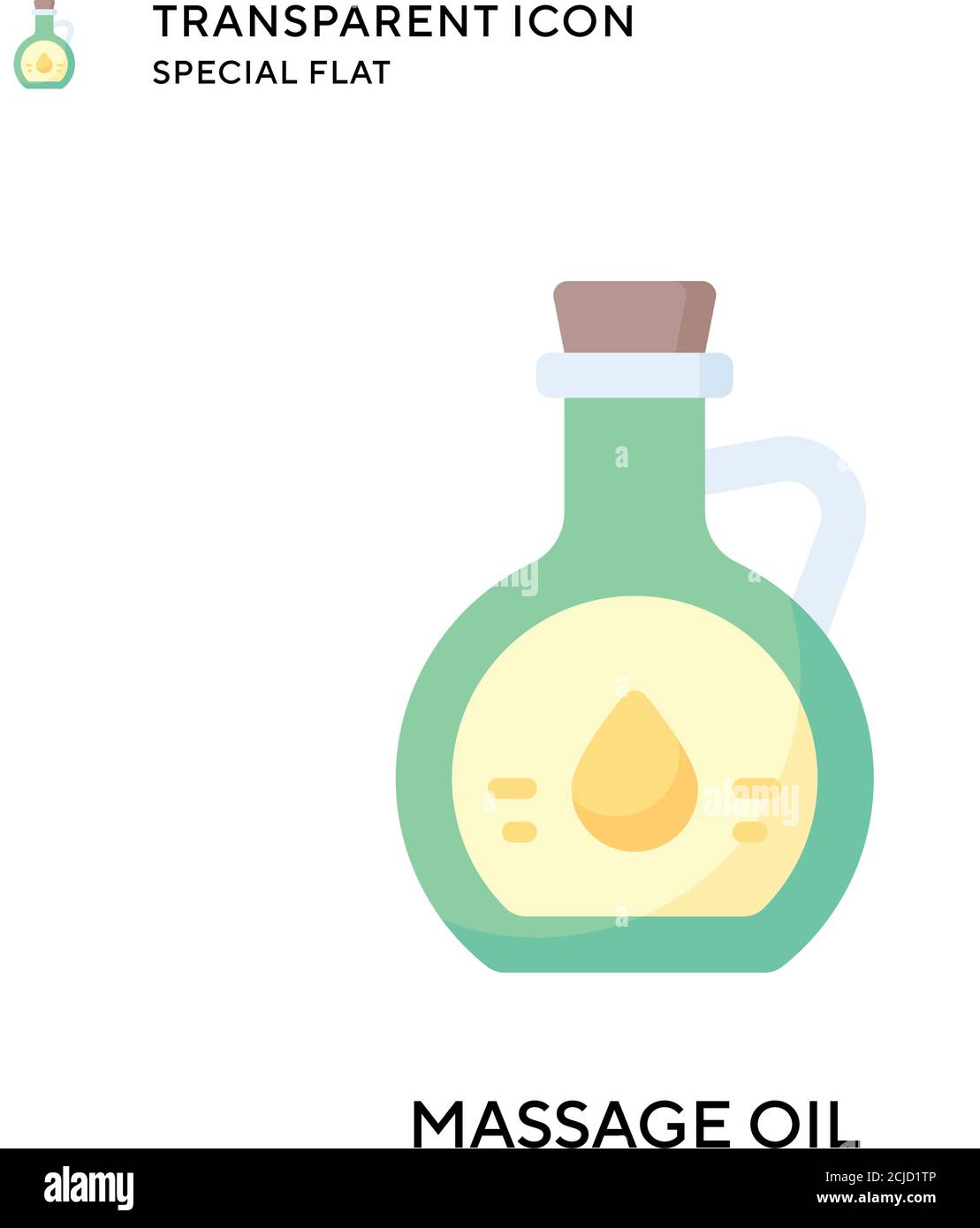 Massage back oil Stock Vector Images - Alamy