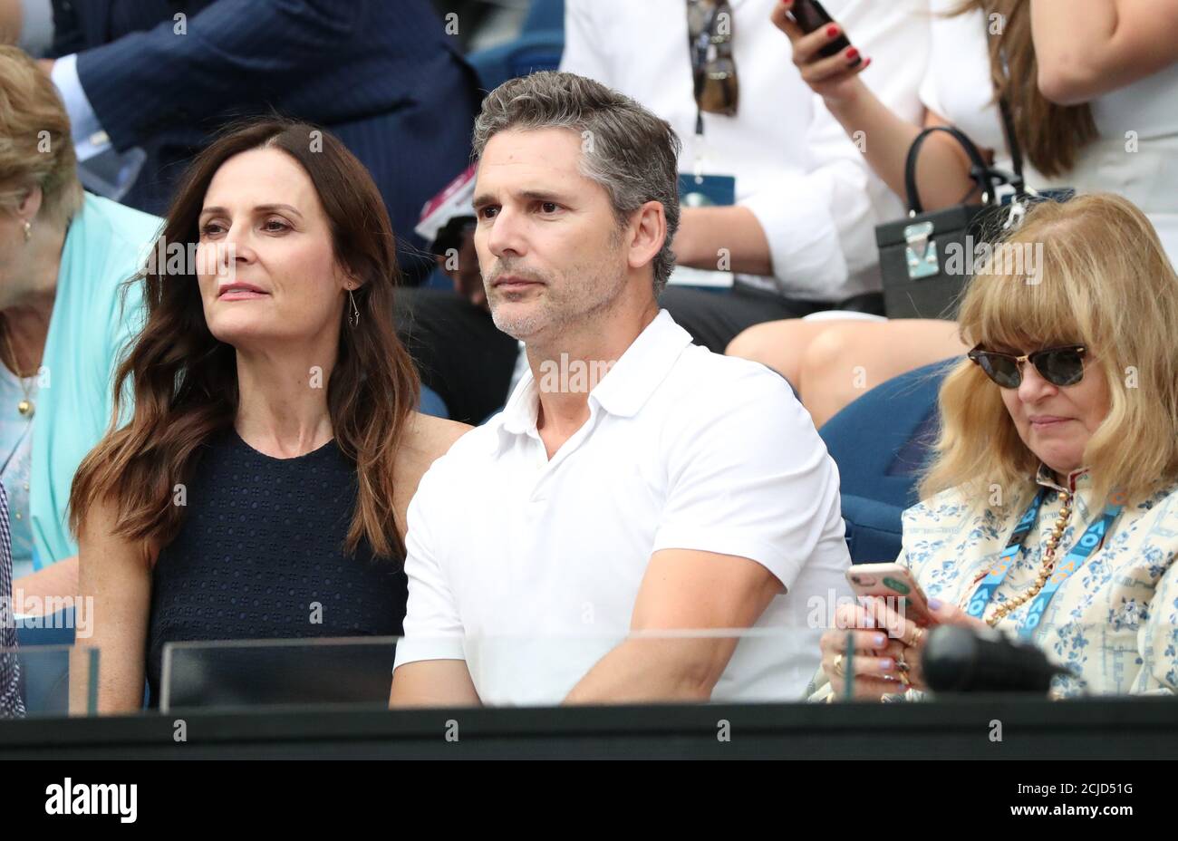 Actor Eric Bana Wife Rebecca High Resolution Stock Photography and ...