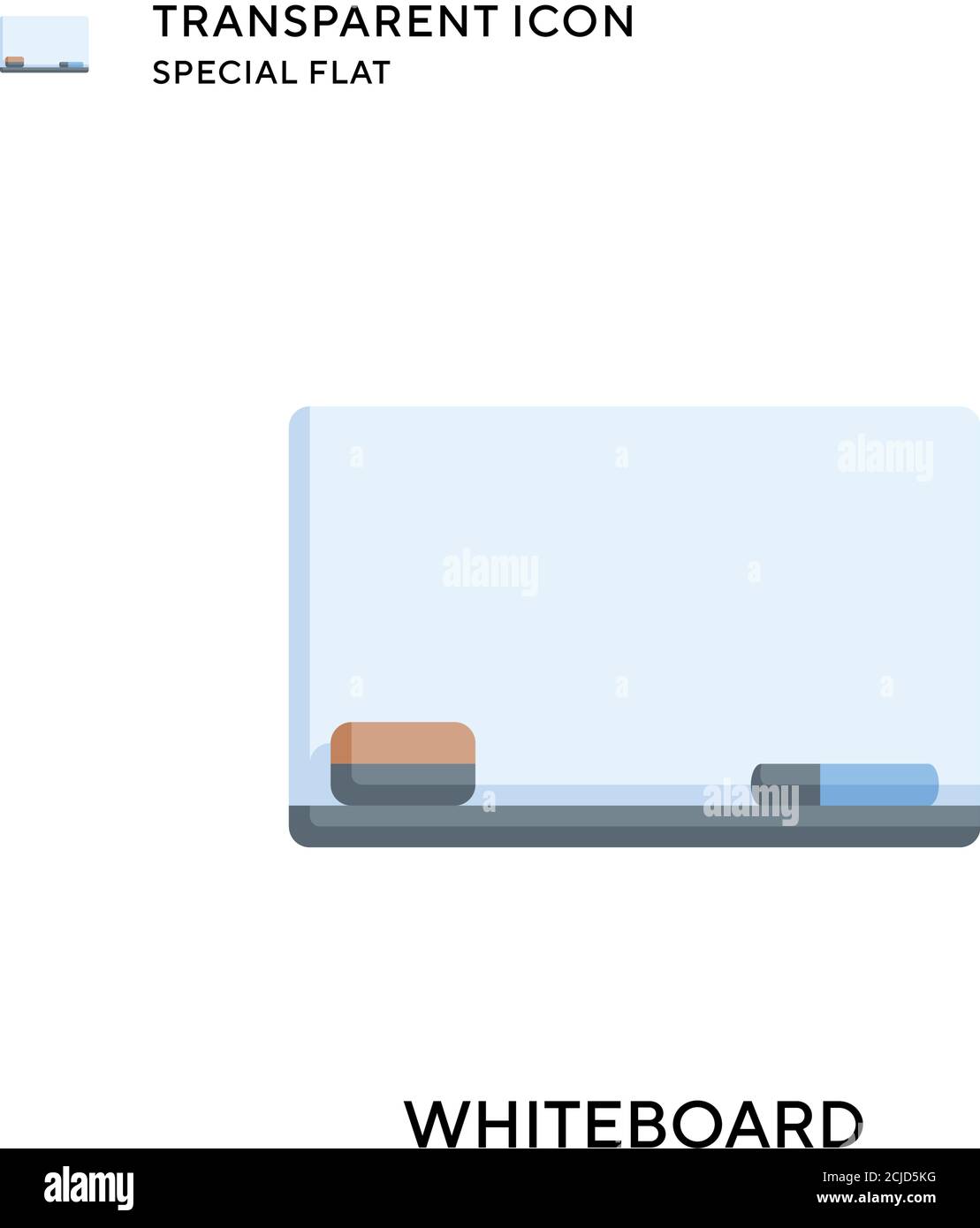 Whiteboard vector icon. Flat style illustration. EPS 10 vector Stock ...