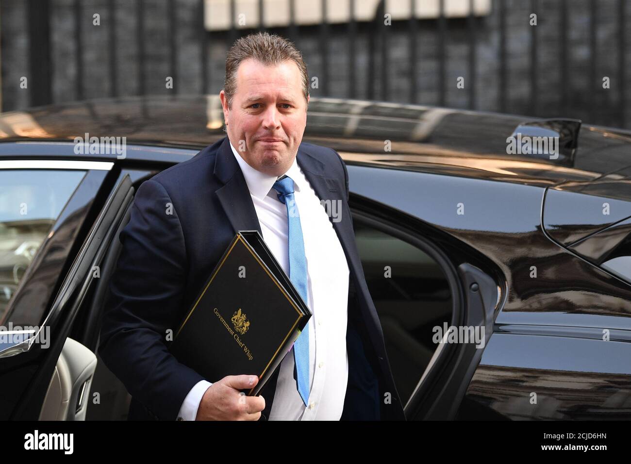 Chief whip mark spencer arrives hi-res stock photography and images - Alamy