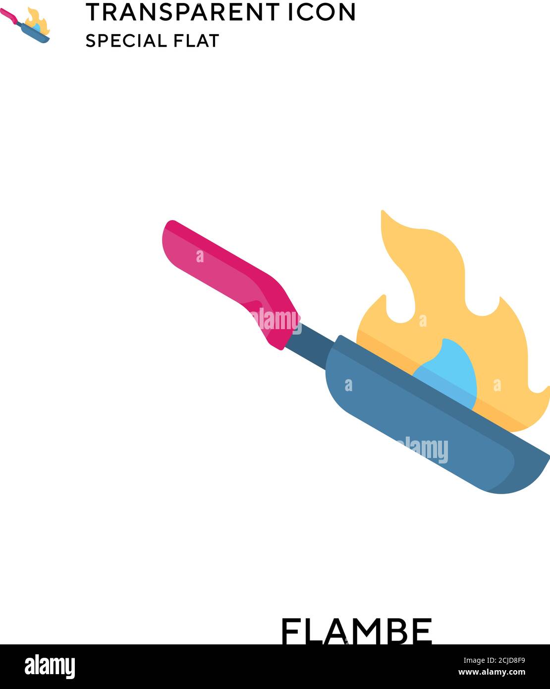Flambe style Stock Vector Images - Alamy