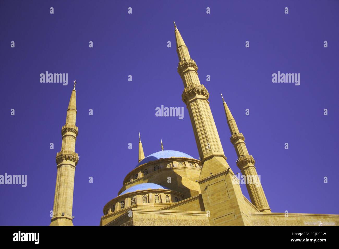 Mohammad al Amin Mosque, Beirut, Lebanon Stock Photo - Alamy