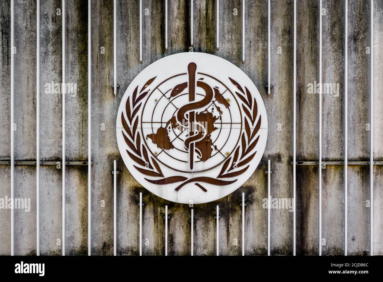 World health organization logo hi-res stock photography and images - Alamy