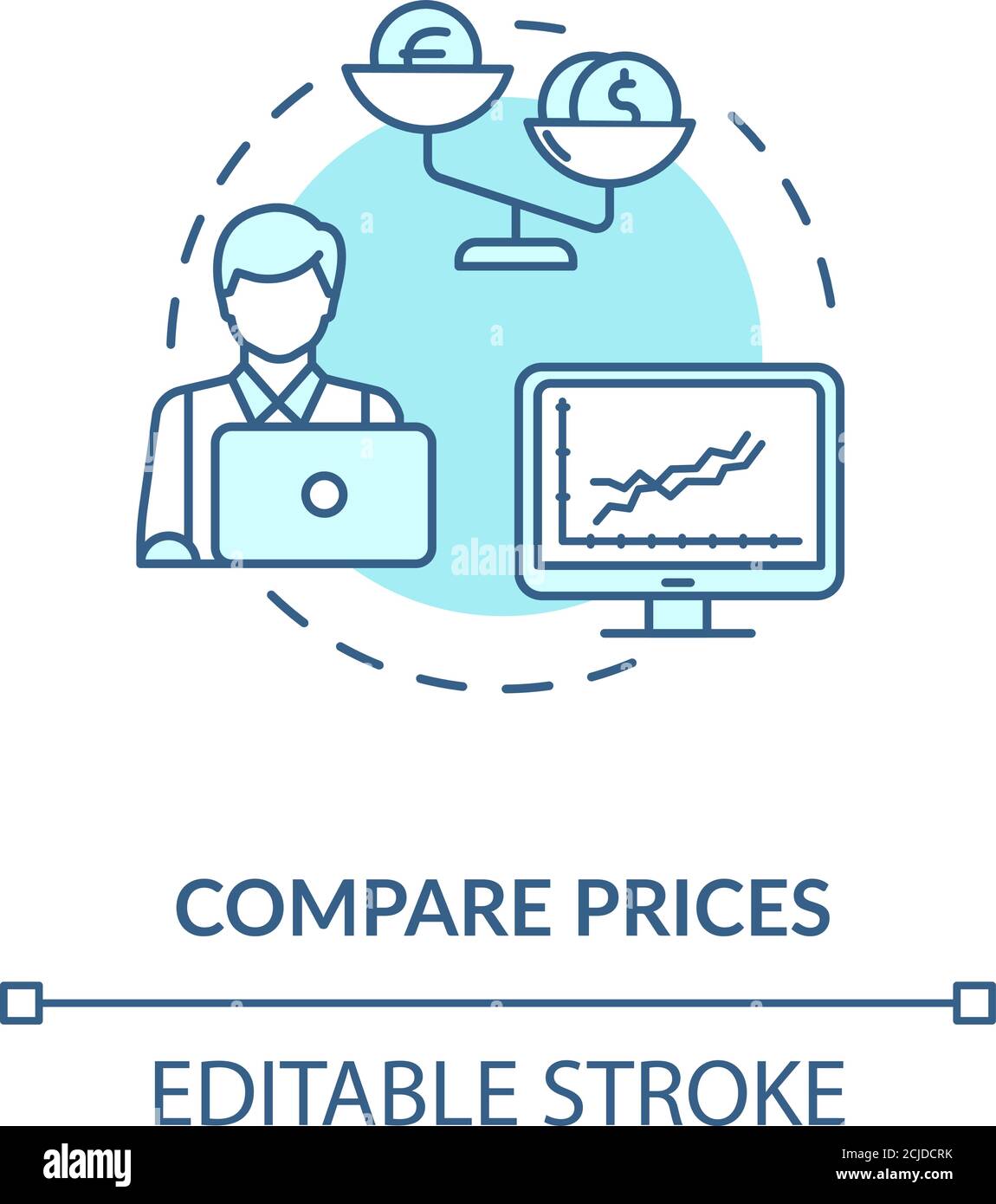 Calculating prices Cut Out Stock Images & Pictures - Alamy