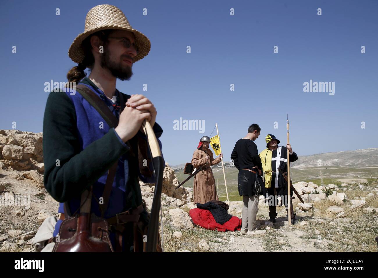 Medieval pilgrims jerusalem hi-res stock photography and images - Alamy