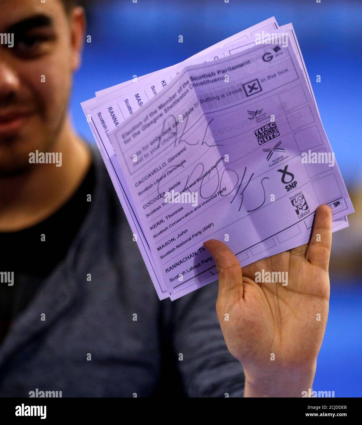 Spoilt ballot paper hi-res stock photography and images - Alamy