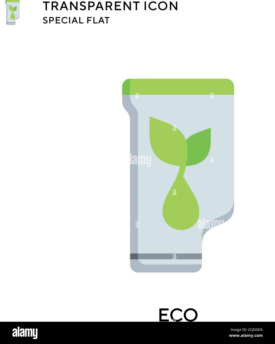 Eco vector icon. Flat style illustration. EPS 10 vector Stock Vector ...