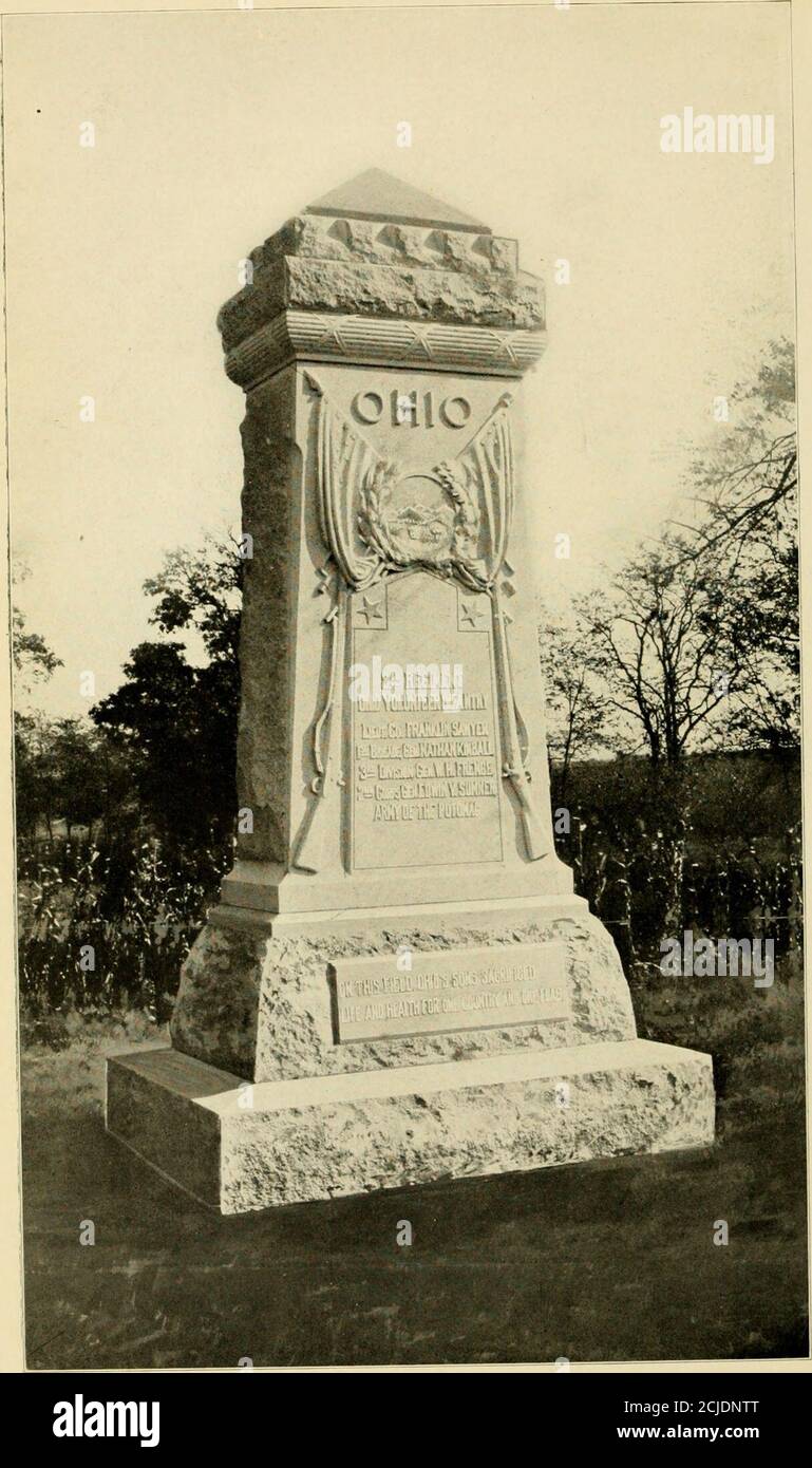 8th ohio volunteer infantry monument hi-res stock photography and images - Alamy