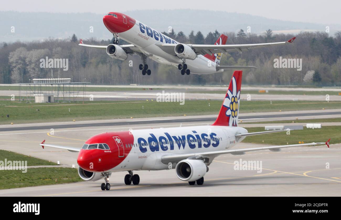 Edelweiss air airline hi-res stock photography and images - Alamy