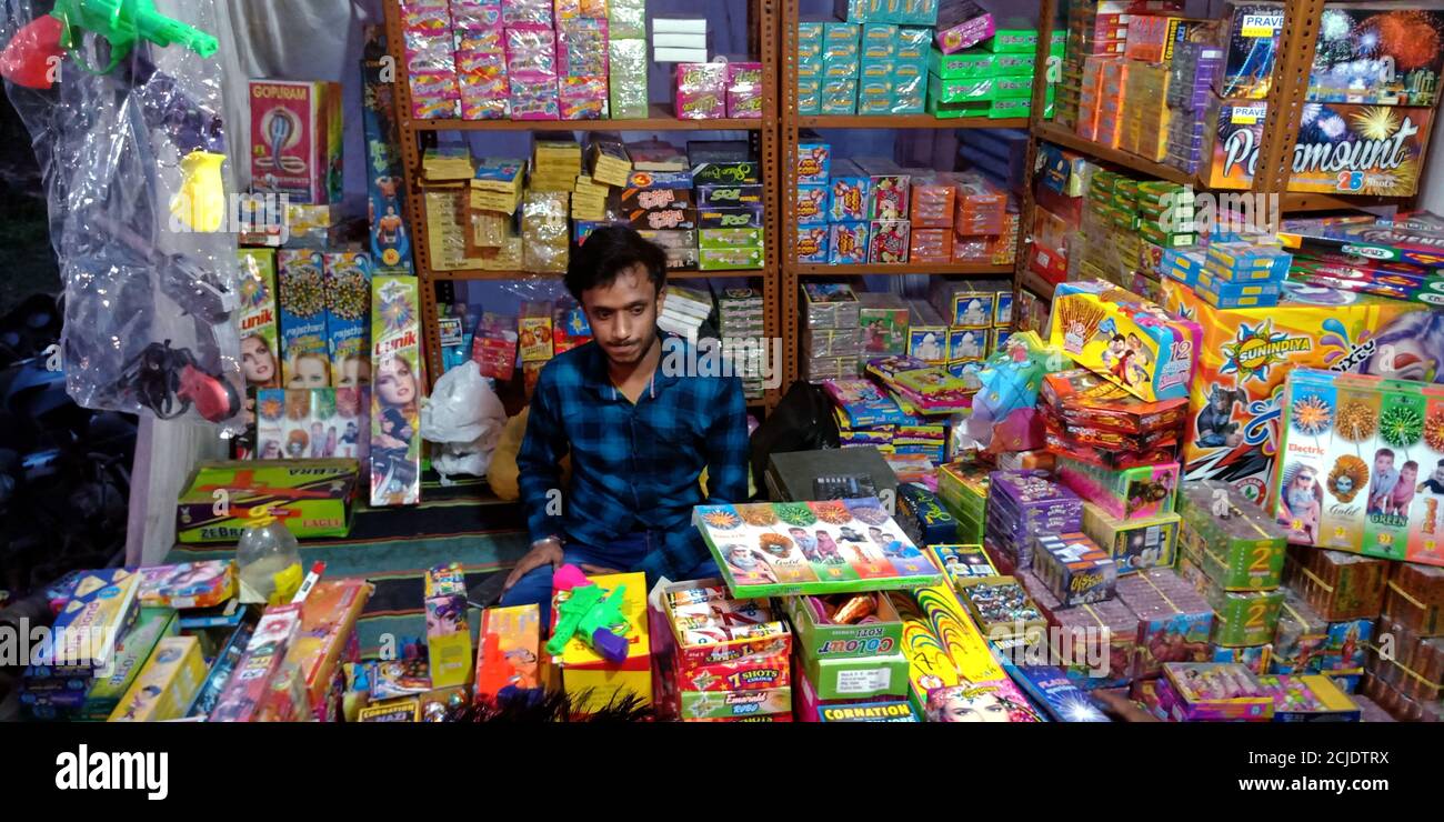 Indian Shopkeeper Customer In Shop High Resolution Stock Photography ...