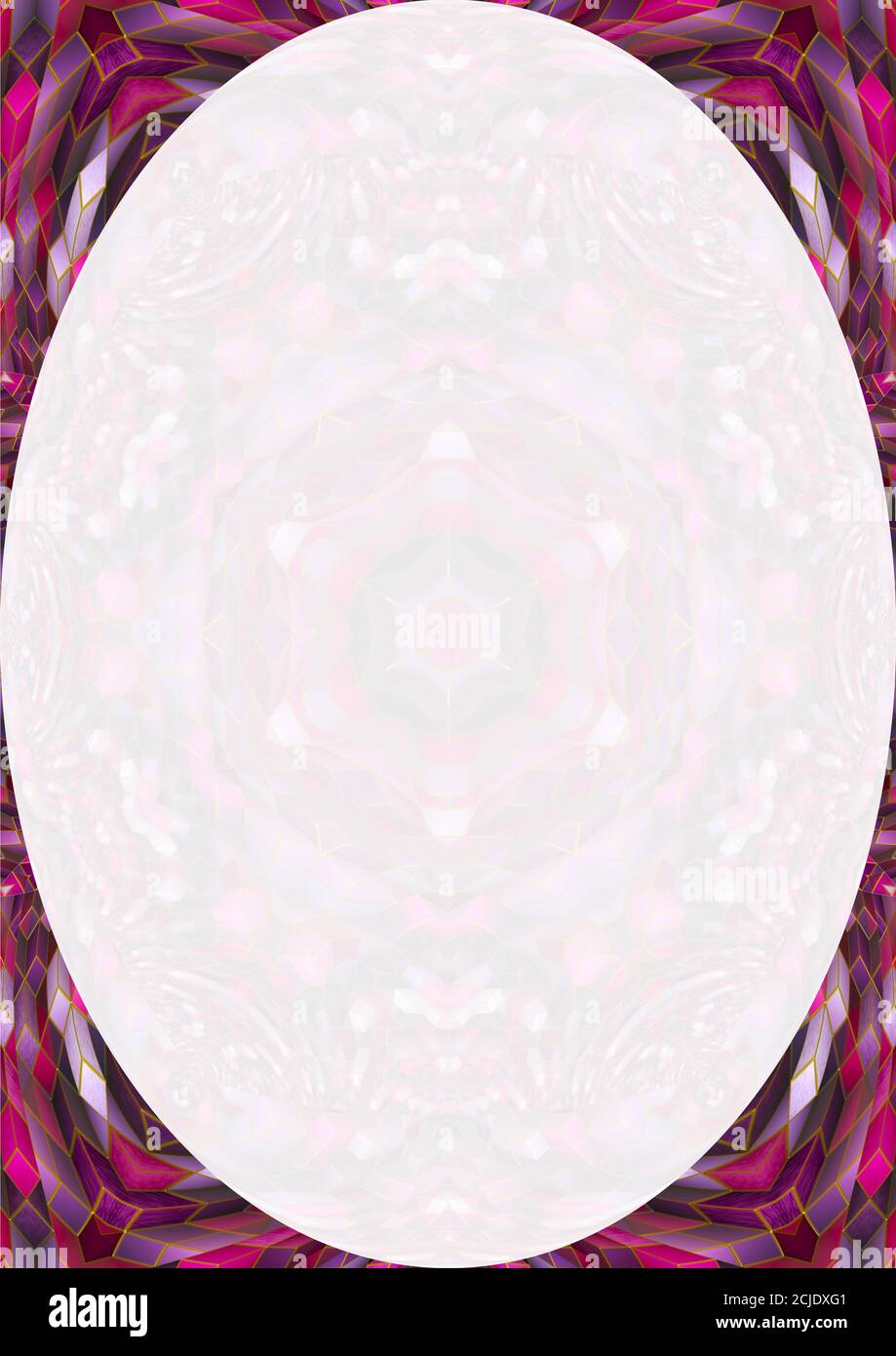 Blank central oval hi-res stock photography and images - Alamy