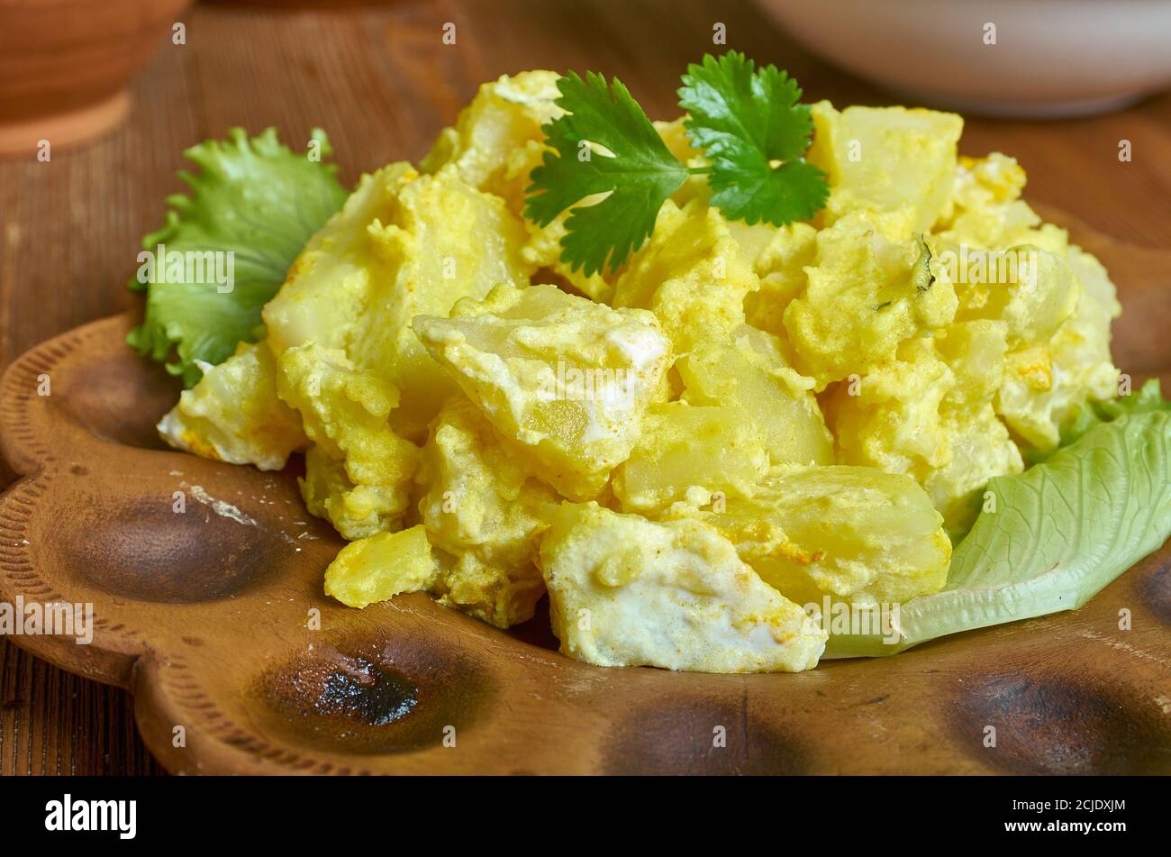 Denich Wot - Potato stew made in medium spicy curry and cumin sauce ...