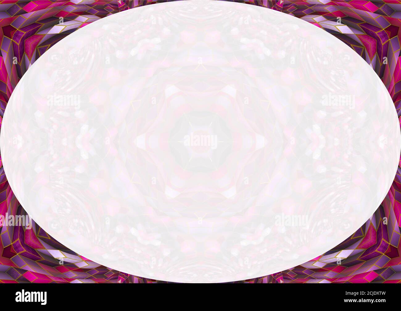 Central oval frame hi-res stock photography and images - Alamy
