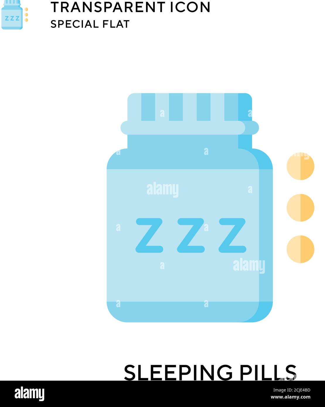 Sleeping pills vector vectors hi-res stock photography and images - Alamy