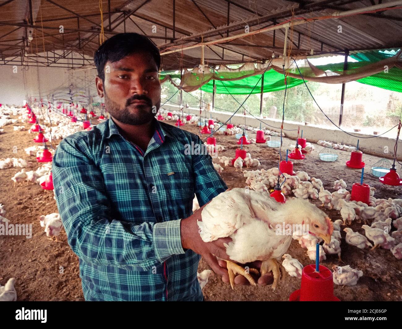 DISTRICT KATNI, INDIA - DECEMBER 07, 2019: An indian man presenting ...