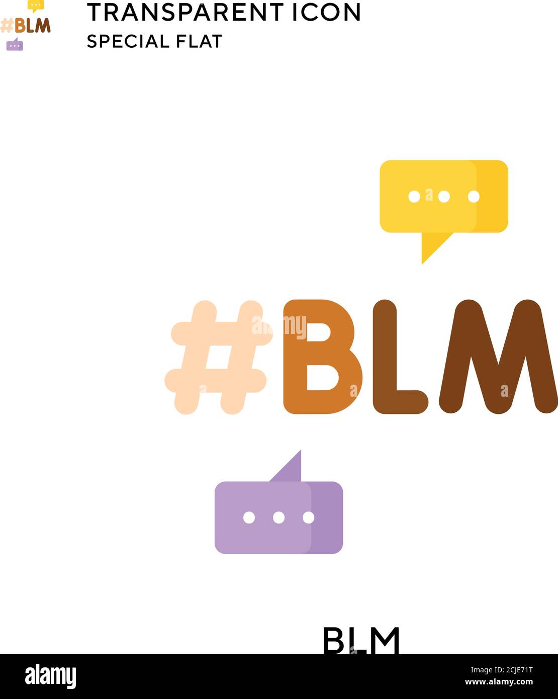 Blm banner Cut Out Stock Images & Pictures - Alamy