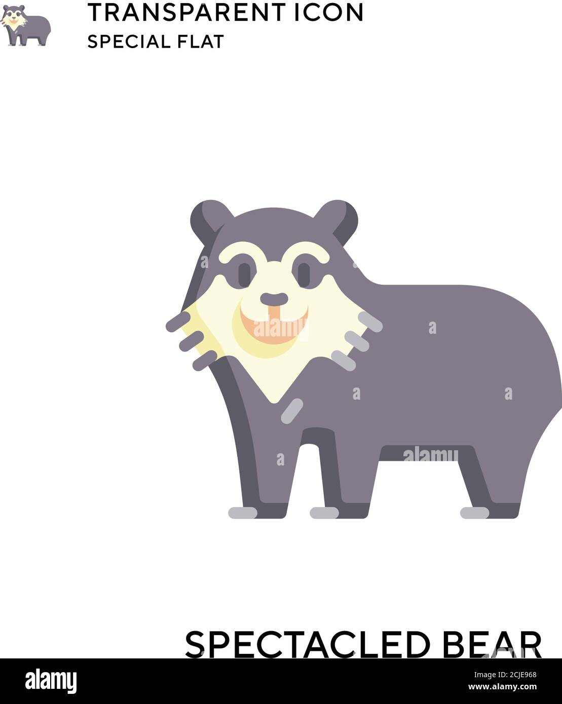 Andes bear Stock Vector Images - Alamy