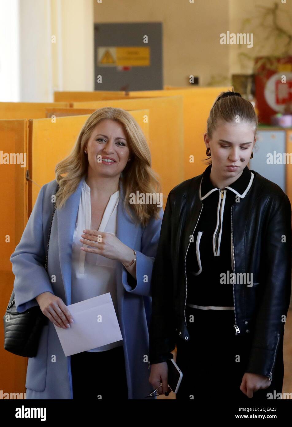 Zuzana caputova arrives hi-res stock photography and images - Alamy