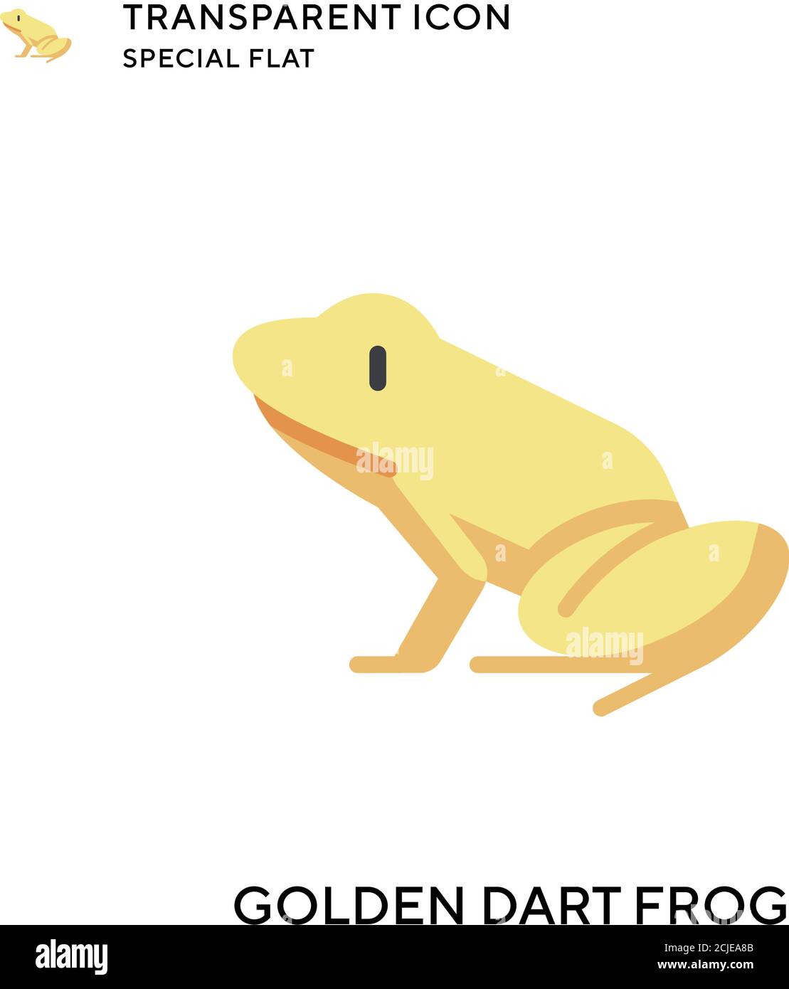 Golden poison dart frog arrow Stock Vector Images - Alamy