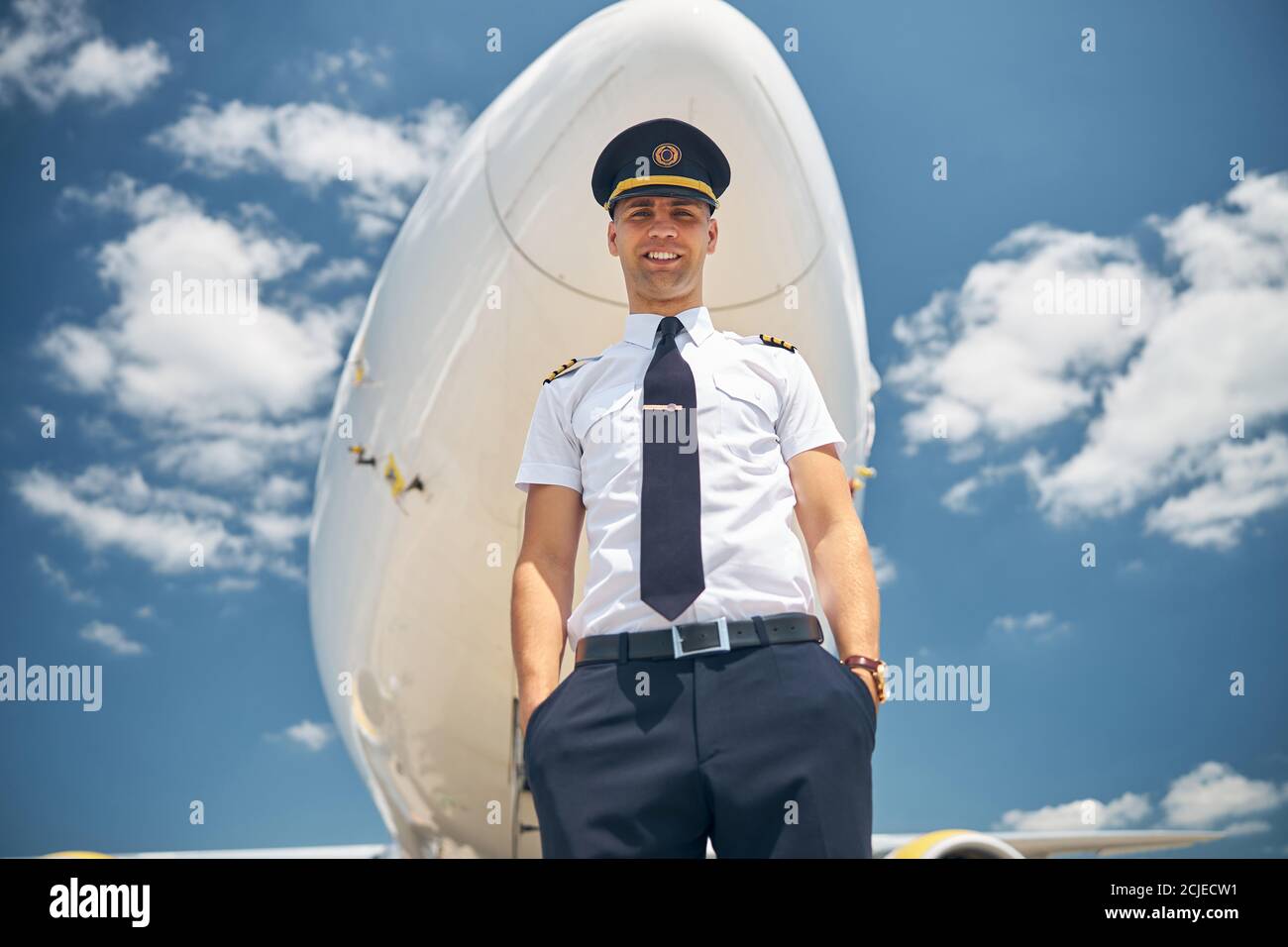 Standing under plane hi-res stock photography and images - Alamy