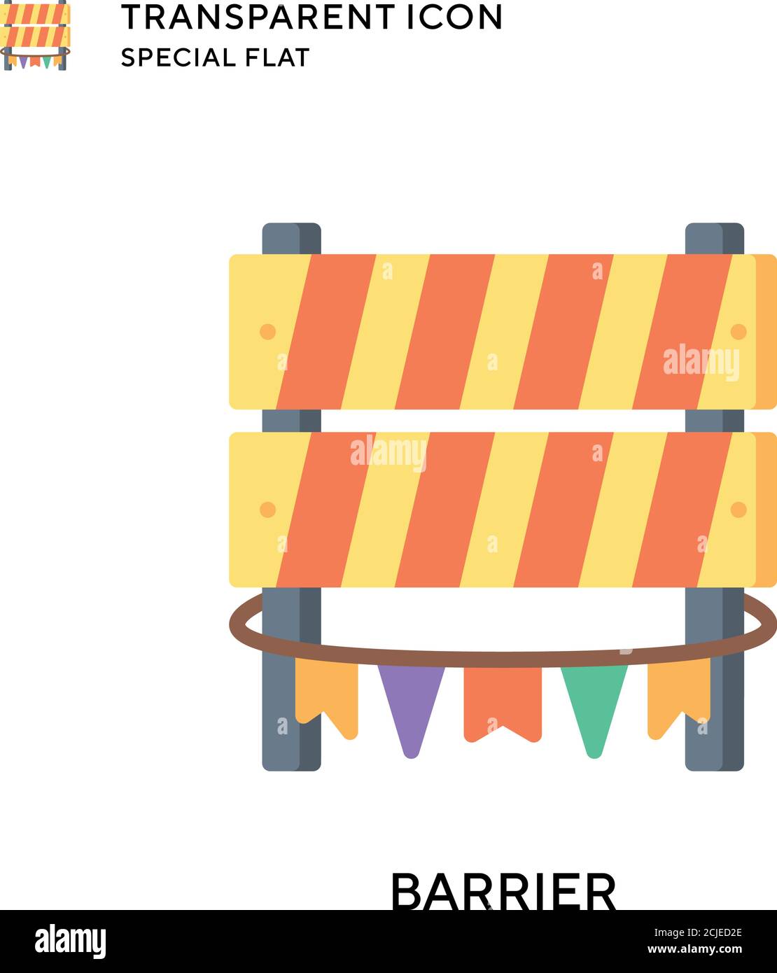 Blue barriers Stock Vector Images - Alamy