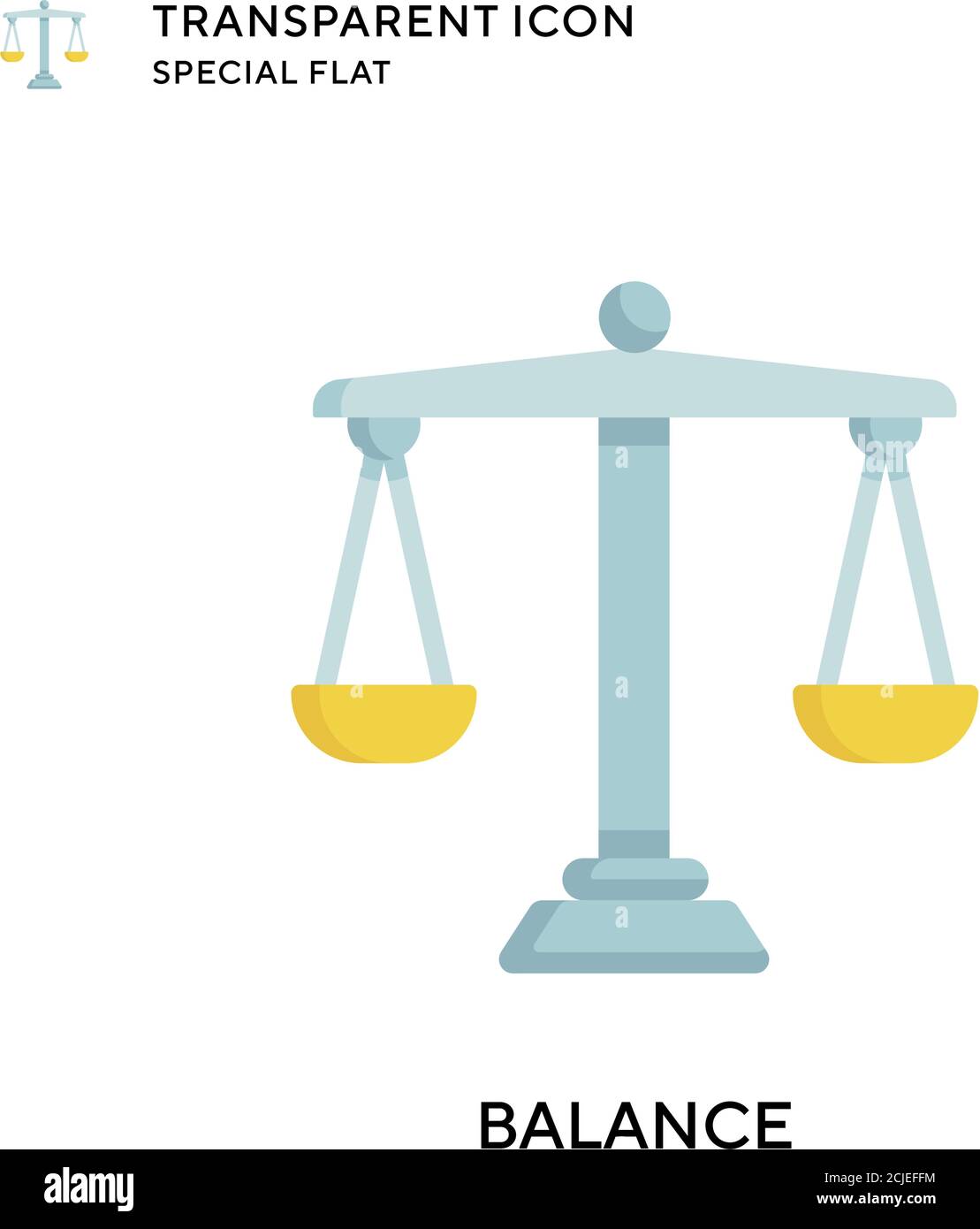 Balance vector icon. Flat style illustration. EPS 10 vector Stock ...