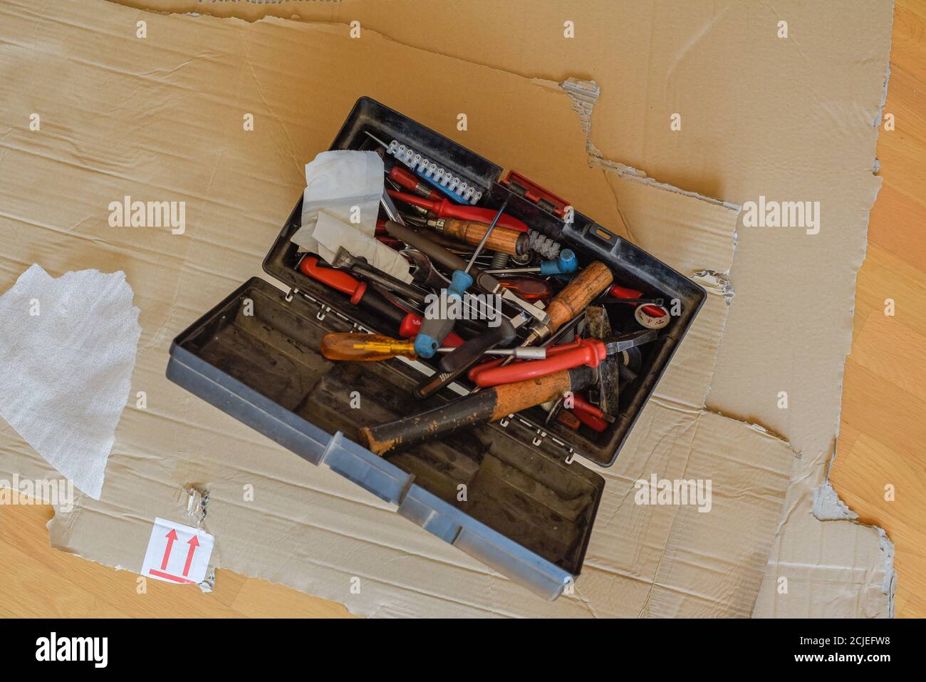 Handymans tools hi-res stock photography and images - Alamy