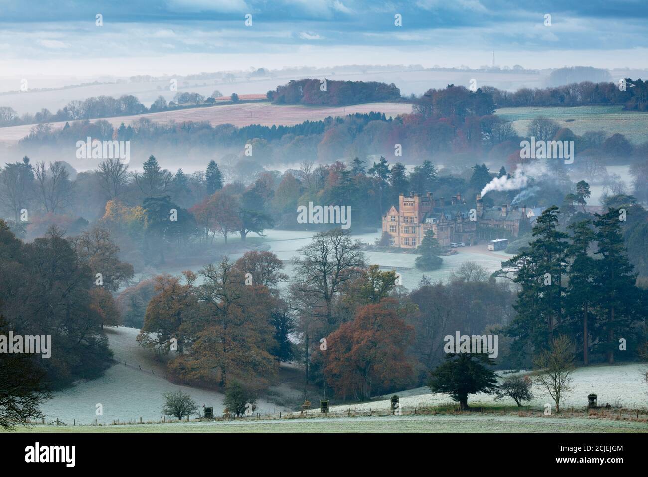Blackmore vale frosty hi-res stock photography and images - Alamy