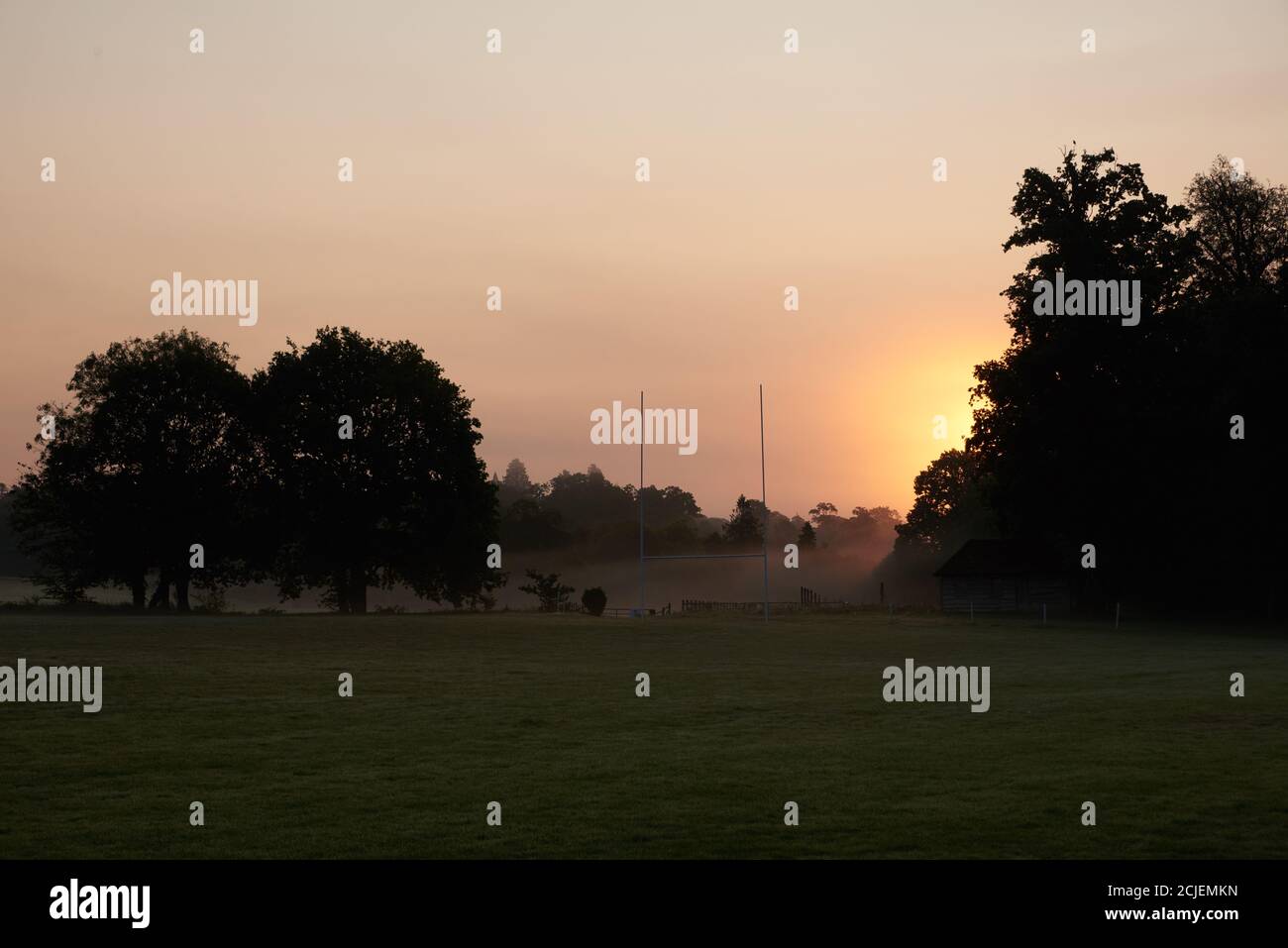 Cowdray Park and Heritage. Parkland around ruins of great Tudor House ...