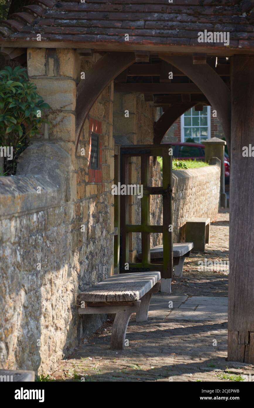 Midhurst West Sussex. Town centre buildings showing architecture Stock ...