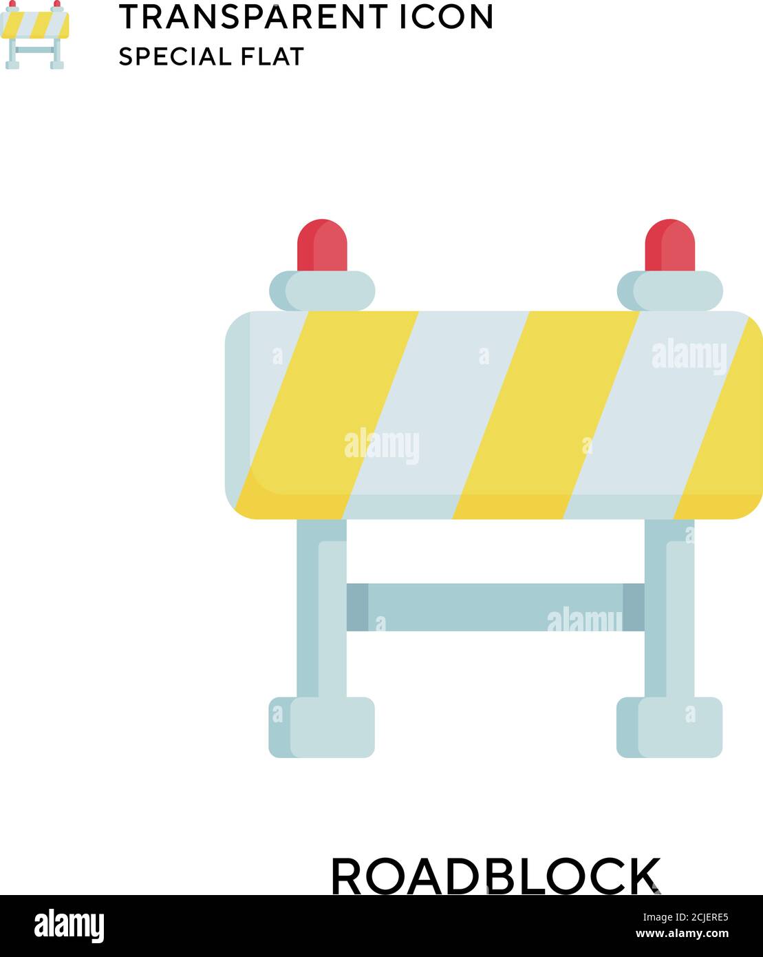 Concept road blocked Stock Vector Images - Alamy