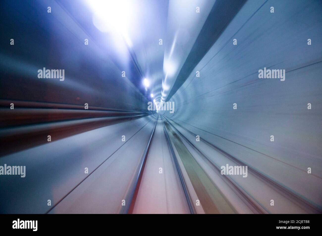 Movement created from inside a train Stock Photo - Alamy