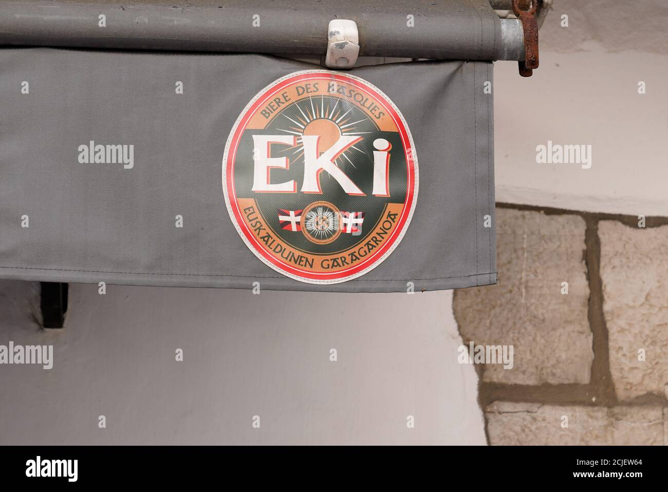 Bordeaux , Aquitaine / France - 09 10 2020 : Eki beer logo and sign of ...