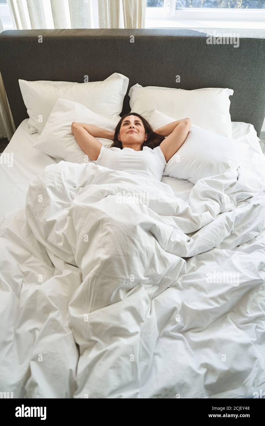 Bedroom ceiling looking up hi-res stock photography and images - Alamy