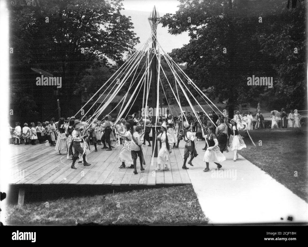 May Pole Dance High Resolution Stock Photography and Images - Alamy
