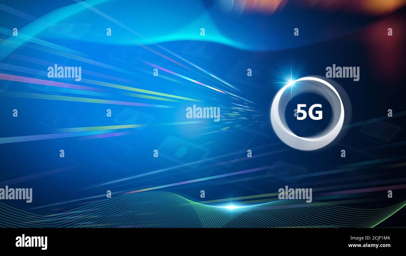 5 g computer graphics Stock Photo - Alamy