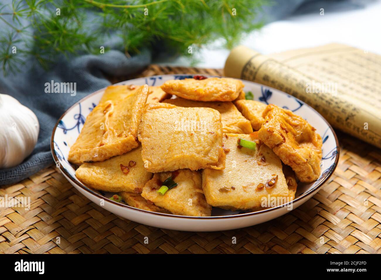 Chinese cuisine chiba tofu Stock Photo - Alamy