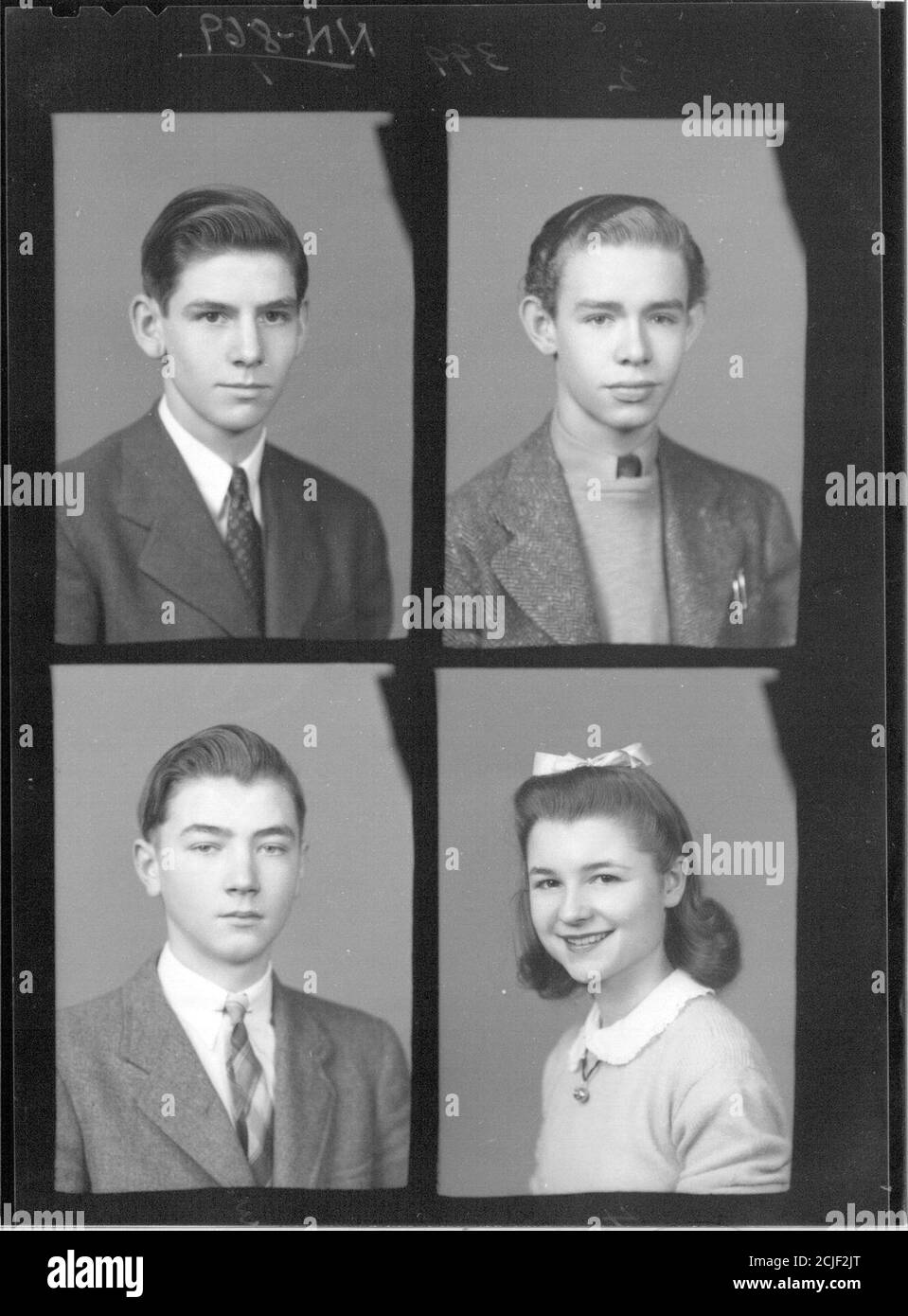 High school yearbook portraits hi-res stock photography and images - Alamy