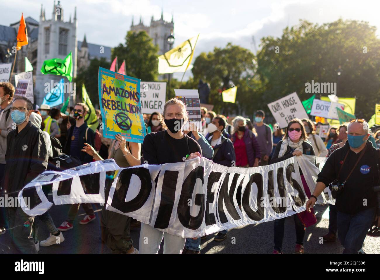 Indigenous environmental activists hi-res stock photography and images ...