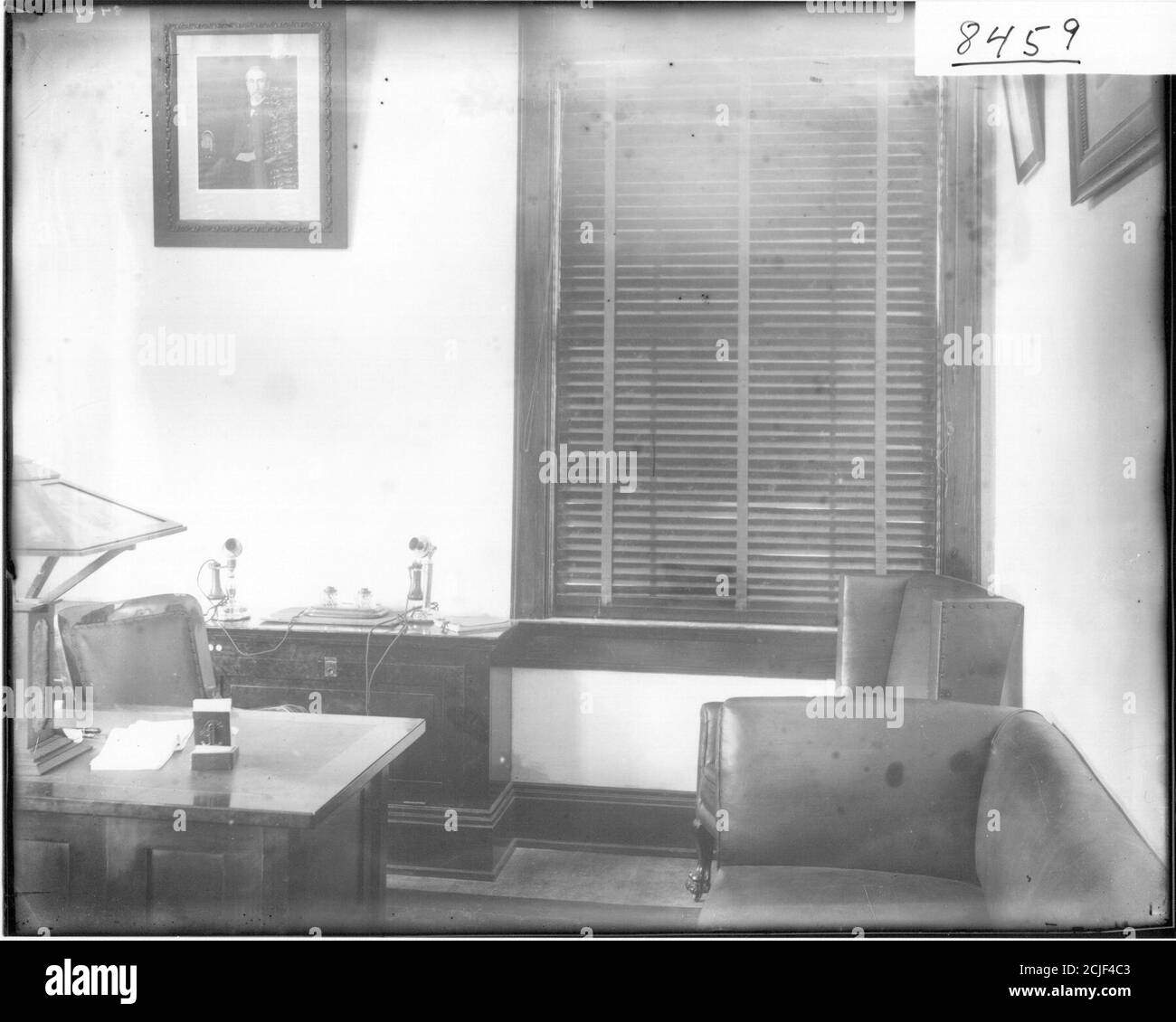 Miami University President Guy Potter Benton's office 1908 2 Stock ...