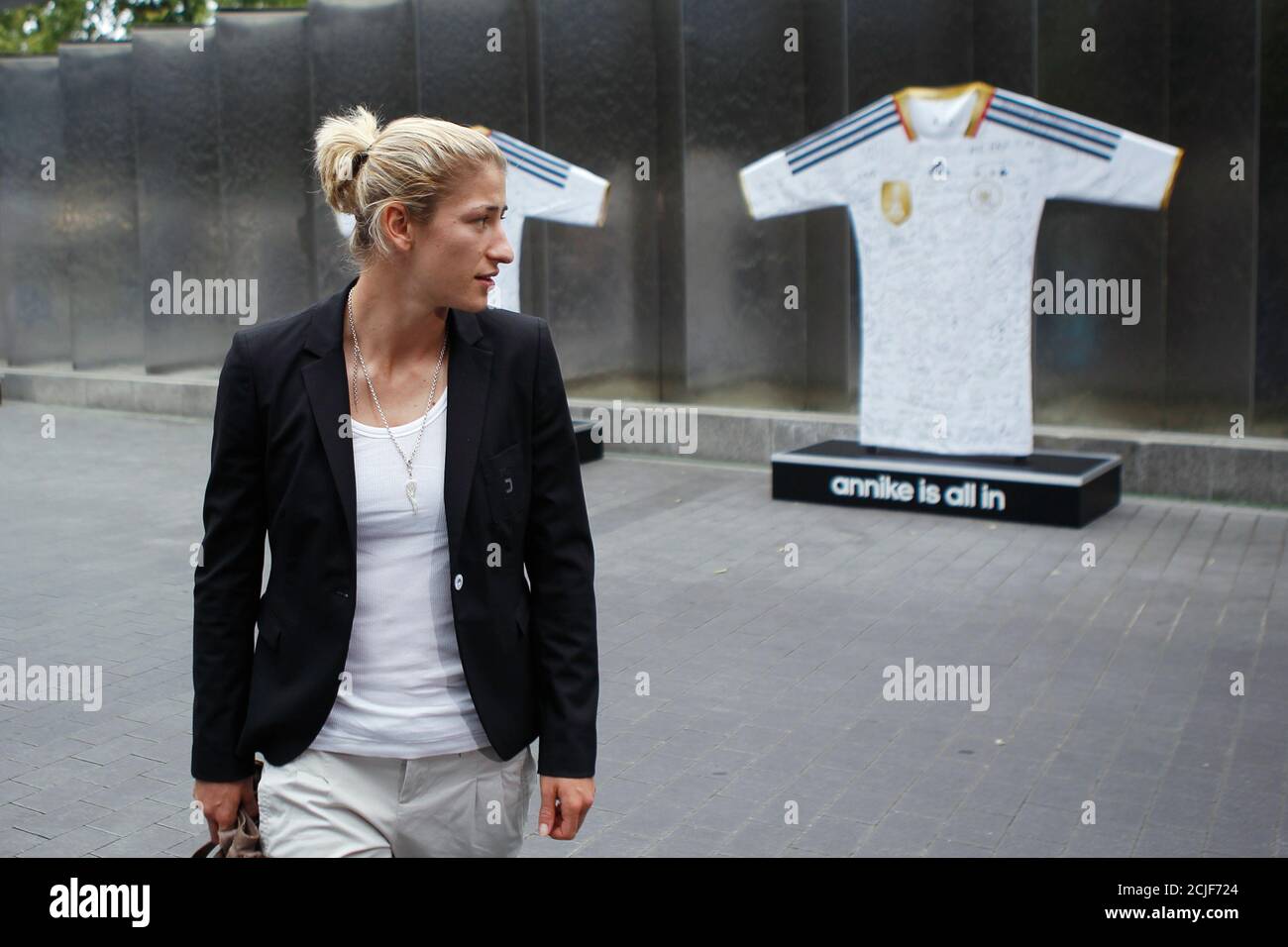 German soccer player bianca schmidt hi-res stock photography and images ...